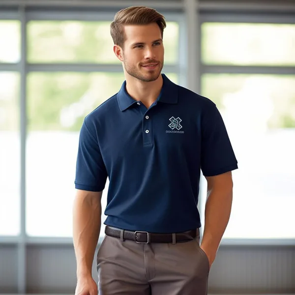 Custom Polo Shirts with Logo – Business, Team & Corporate Uniforms